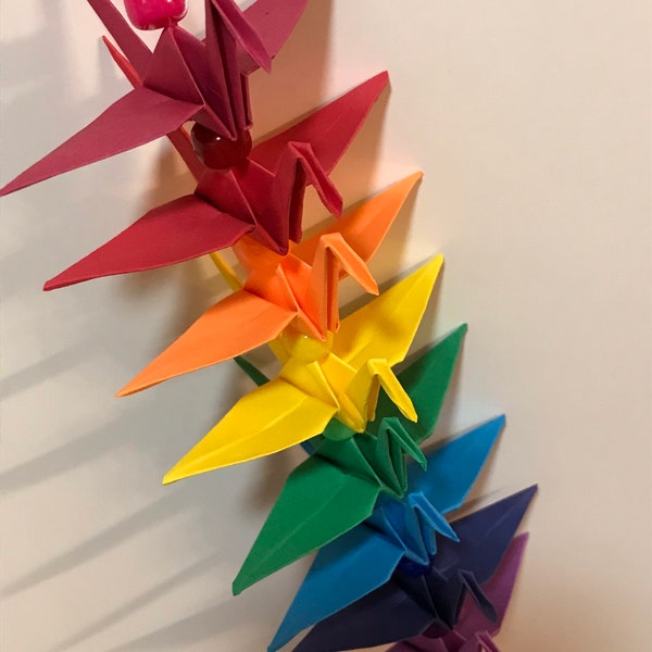 String of Cranes - Etsy