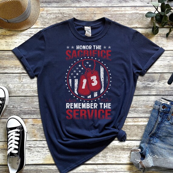 13 Fallen Heroes Shirt Never Forget the Fallen Memorial - Etsy