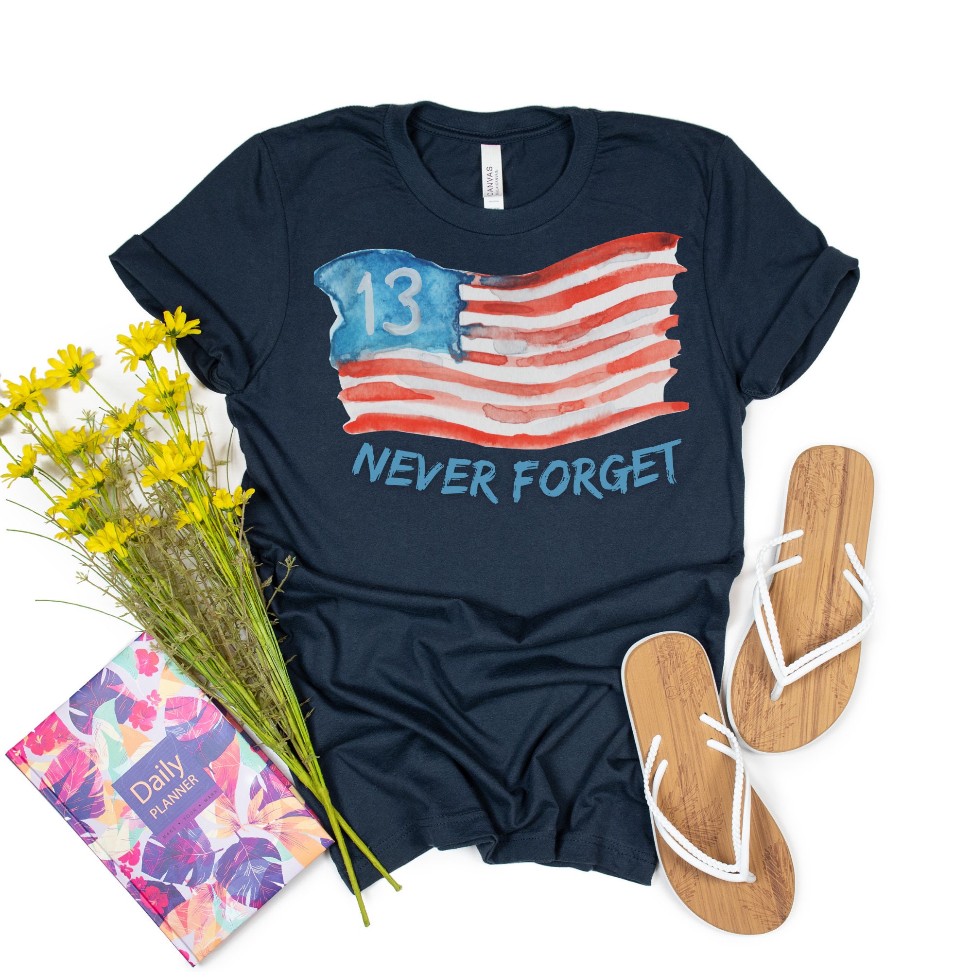 13 Fallen Soldiers Shirt, We Will Never Forget T-shirt, 13 Service ...