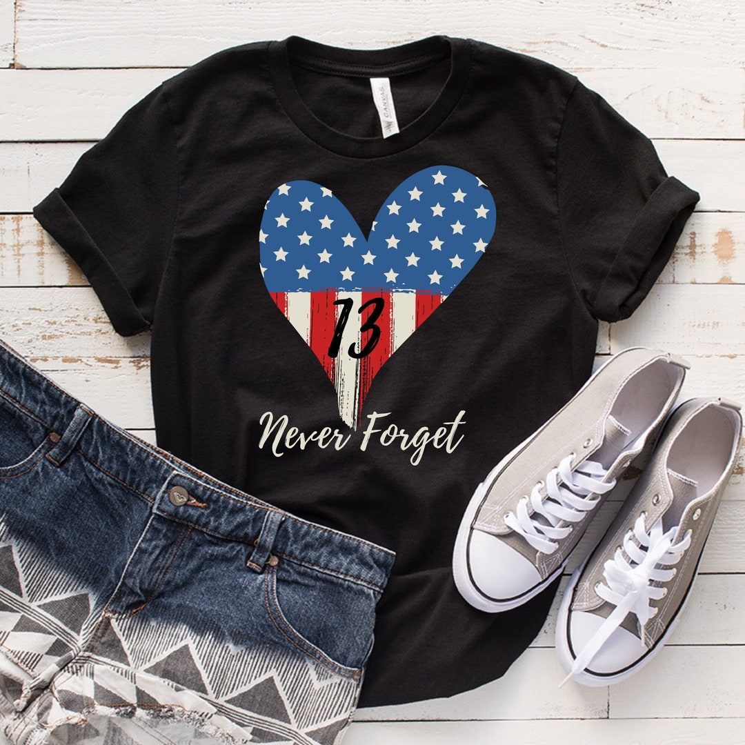 13 Fallen Heroes, 13 US Soldiers 8/26/2021, Honor the Fallen Shirt ...