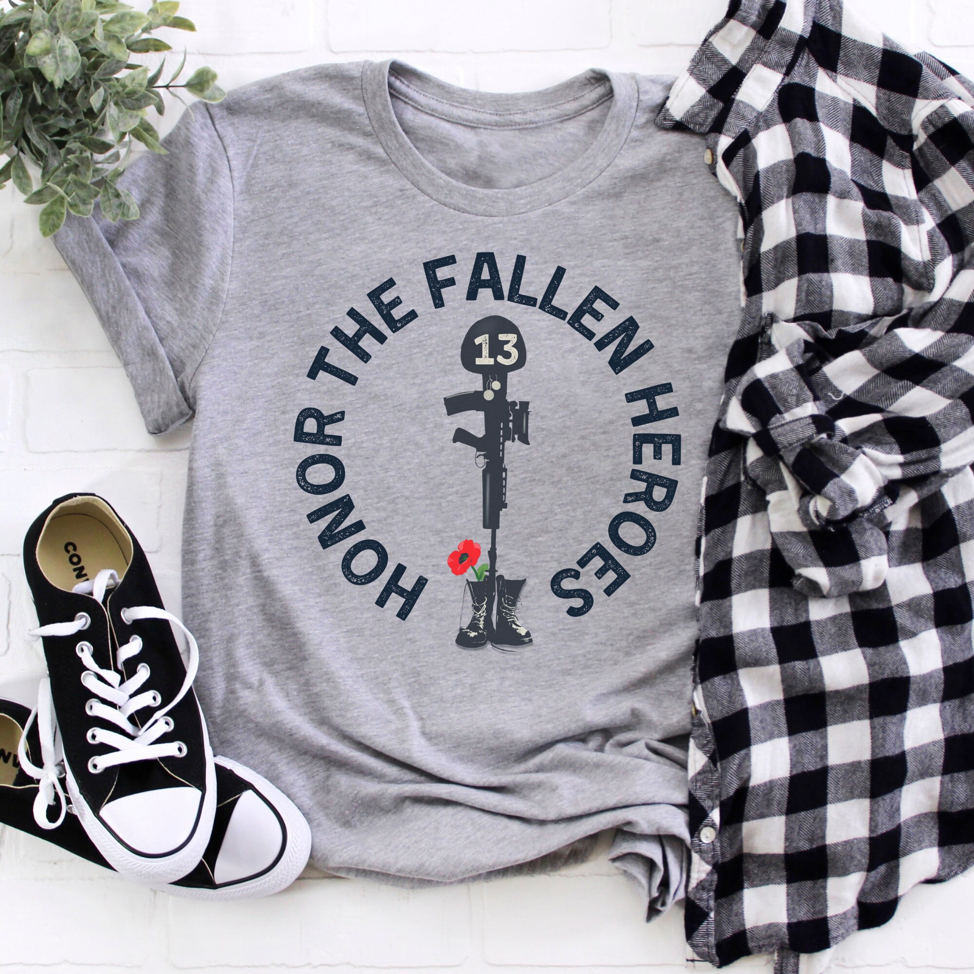 Honor the Fallen Heroes Shirt, 13 Fallen Soldiers, 13 Soldiers Shirt ...