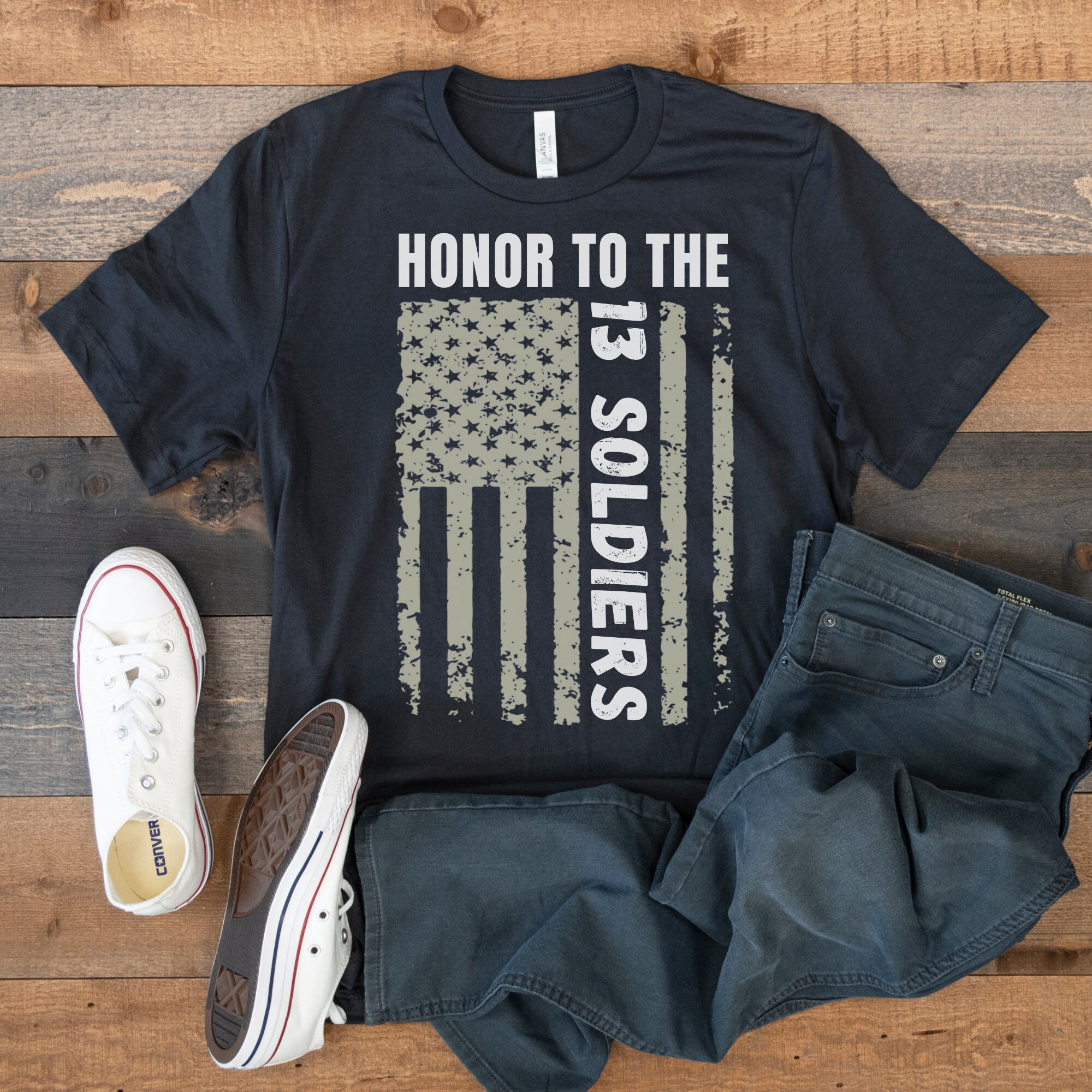 13 Fallen Soldiers Shirt, Marine Memorial Shirt, 13 Service Members ...