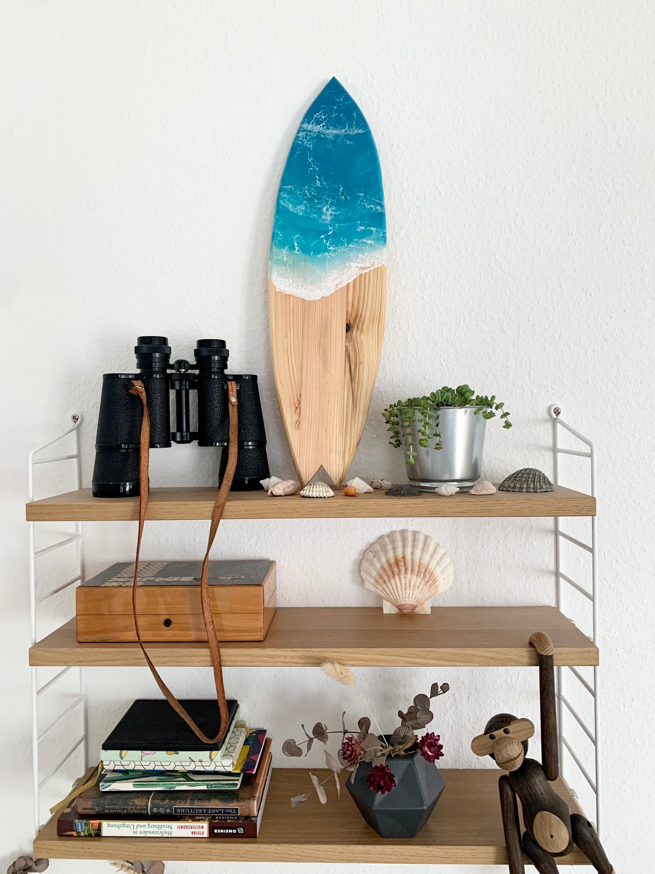 Surfboard Epoxy Table Marine Deco Wooden Surfboard Ocean - Etsy