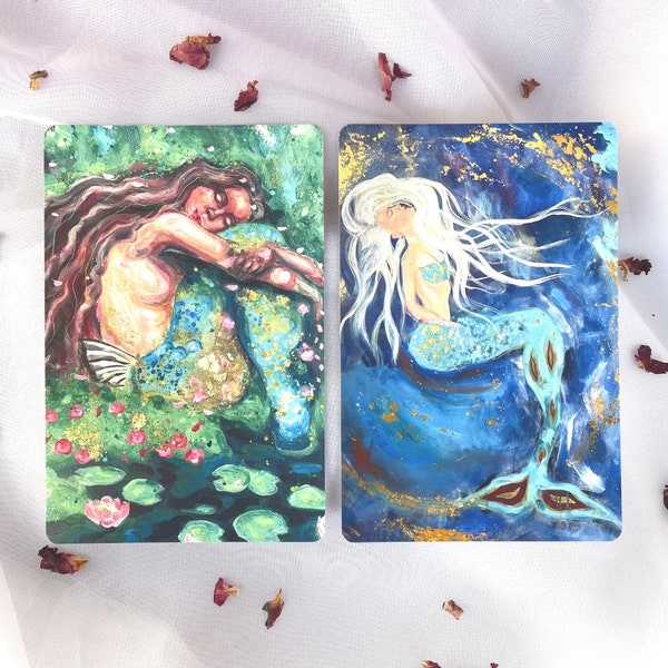 Art Deco Mermaid - Etsy