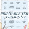 Printable Mini Books Template for TBR Jar, to Be Read Books, Book Club ...