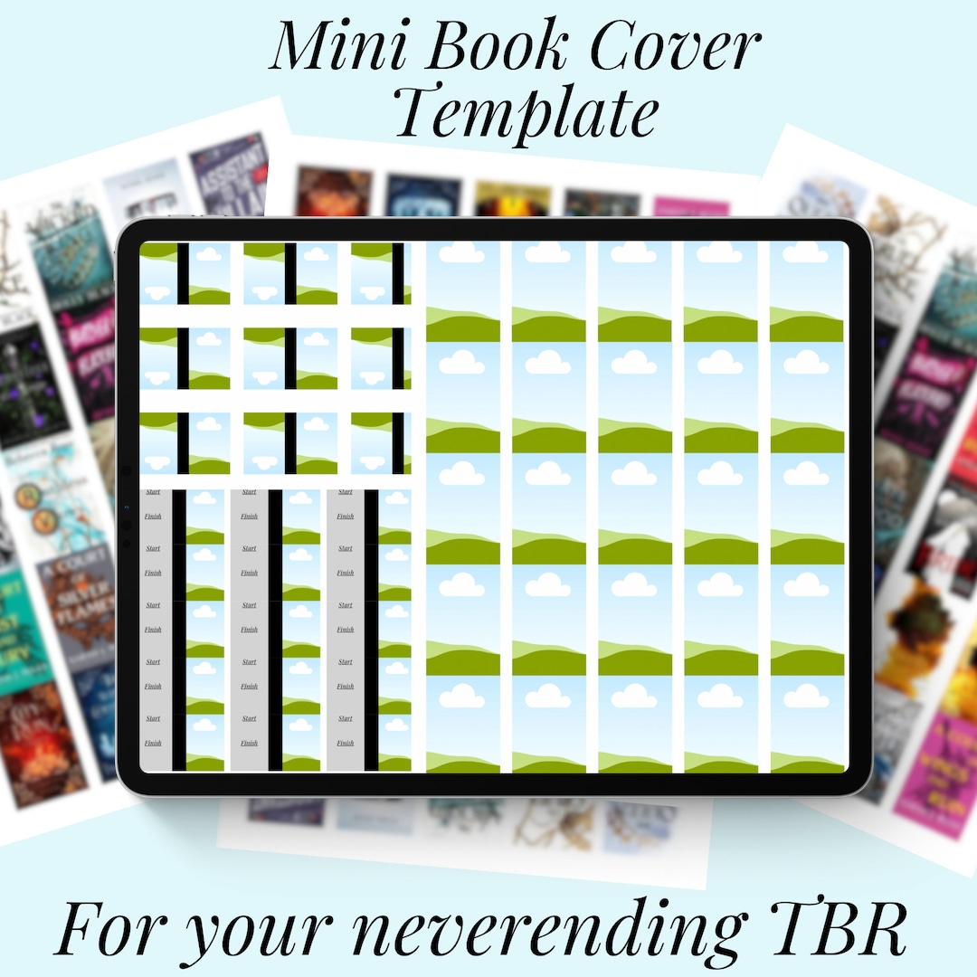 Mini Books Customizable Canva Template for Teachers Reading Tracker ...