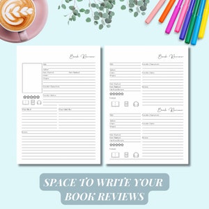 Printable Book Club Starter Kit, Printable Reading Journal for Book Cub ...