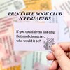 Printable Mini Books Template for TBR Jar, to Be Read Books, Book Club ...