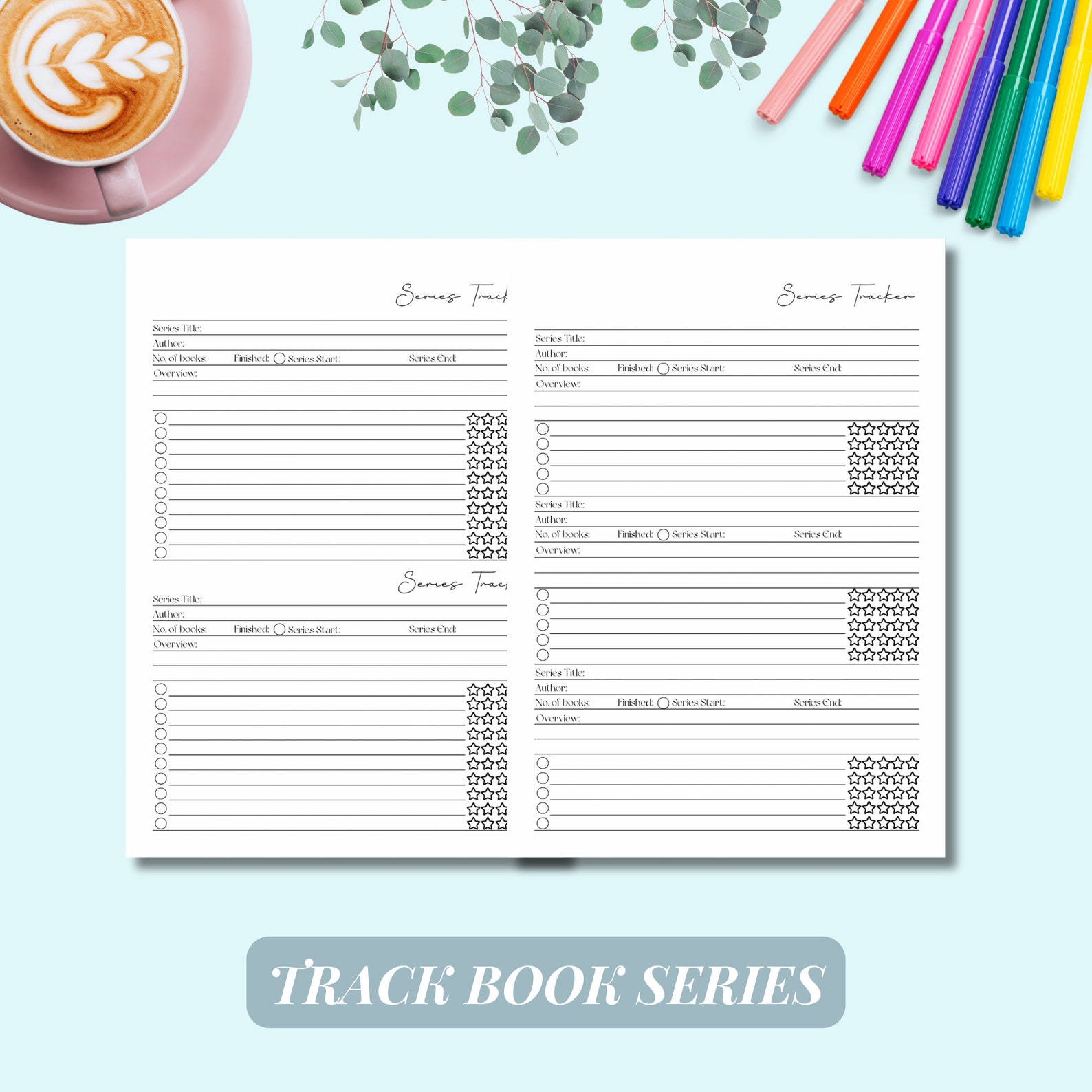 Printable Book Club Starter Kit, Printable Reading Journal for Book Cub ...