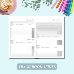 Book Club Meeting Host Printable Book Club Kit Ink Friendly TBR List ...