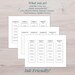 Printable Book Annotation Key Bookmark Note Guide Reading Accessory for ...