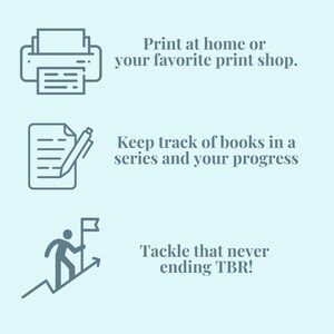 Printable TBR Book Review Template for Book Club Member Book Report for ...