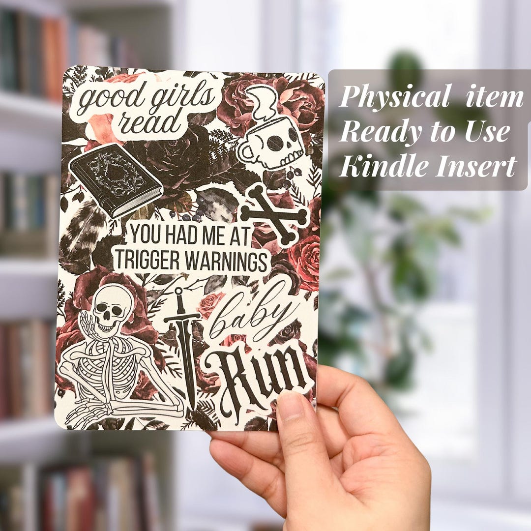 Kindle Clear Case Insert Dark Romance Books Spicy Book Smut Readers ...