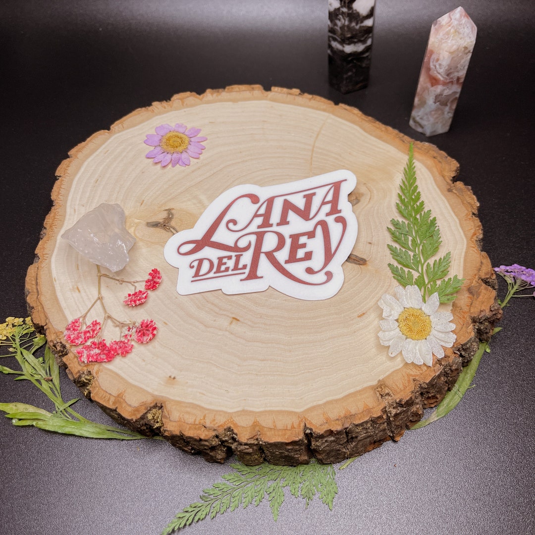 Lana Del Rey Red Logo Sticker - Etsy