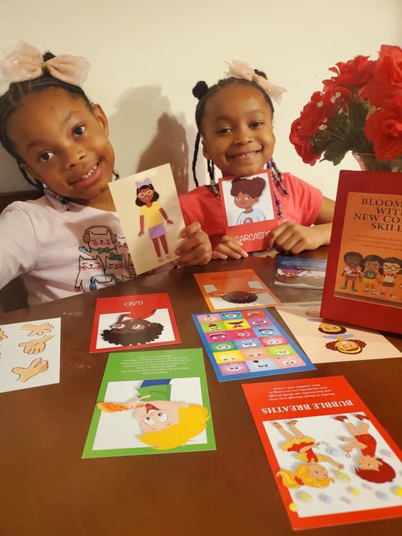 Blooming With New Coping Skills Emotional Regulation Flashcards - Etsy