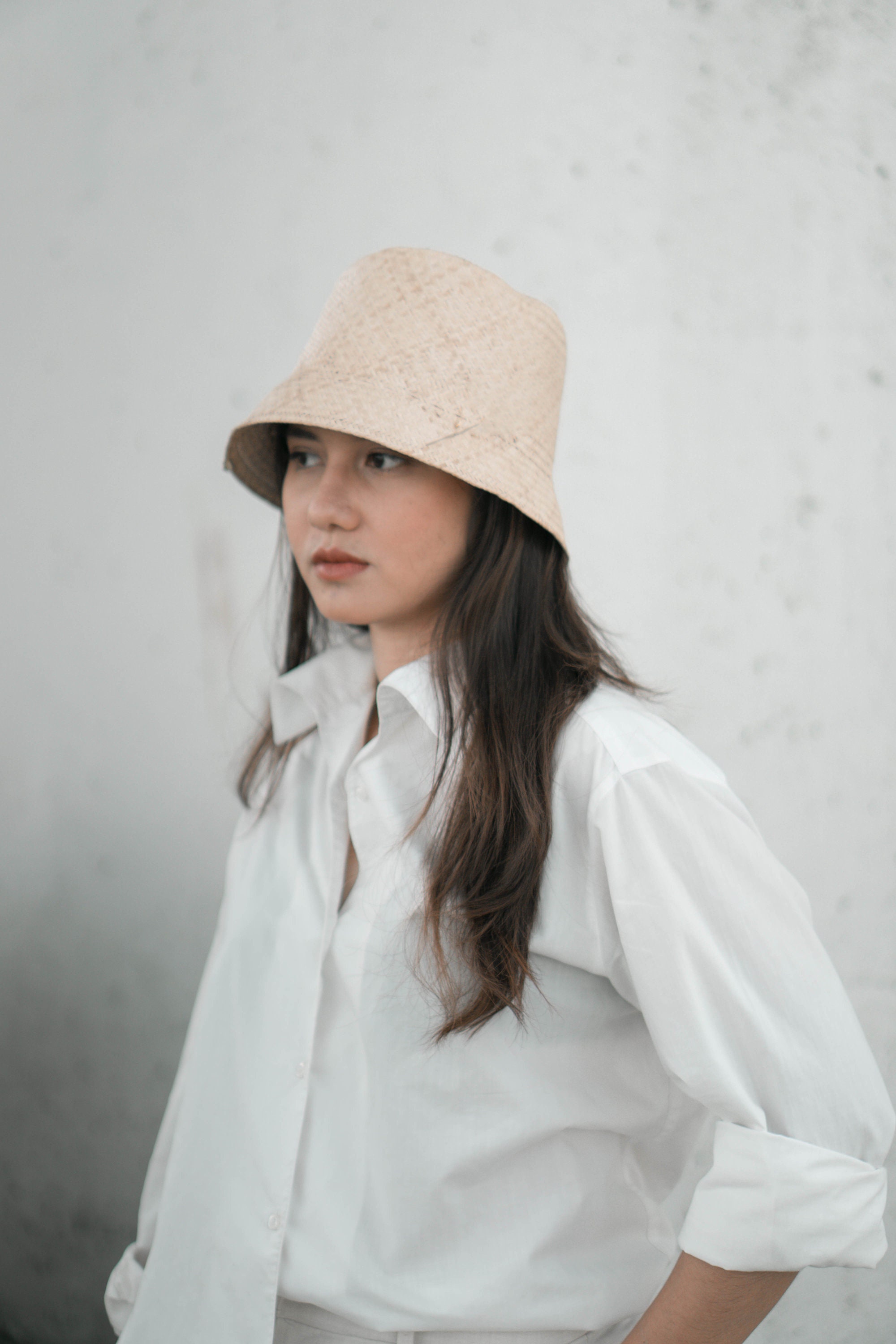 Rattan Sun Hat Tribal Pattern Rattan Hat Floppy Sun Hat Foldable Rattan ...