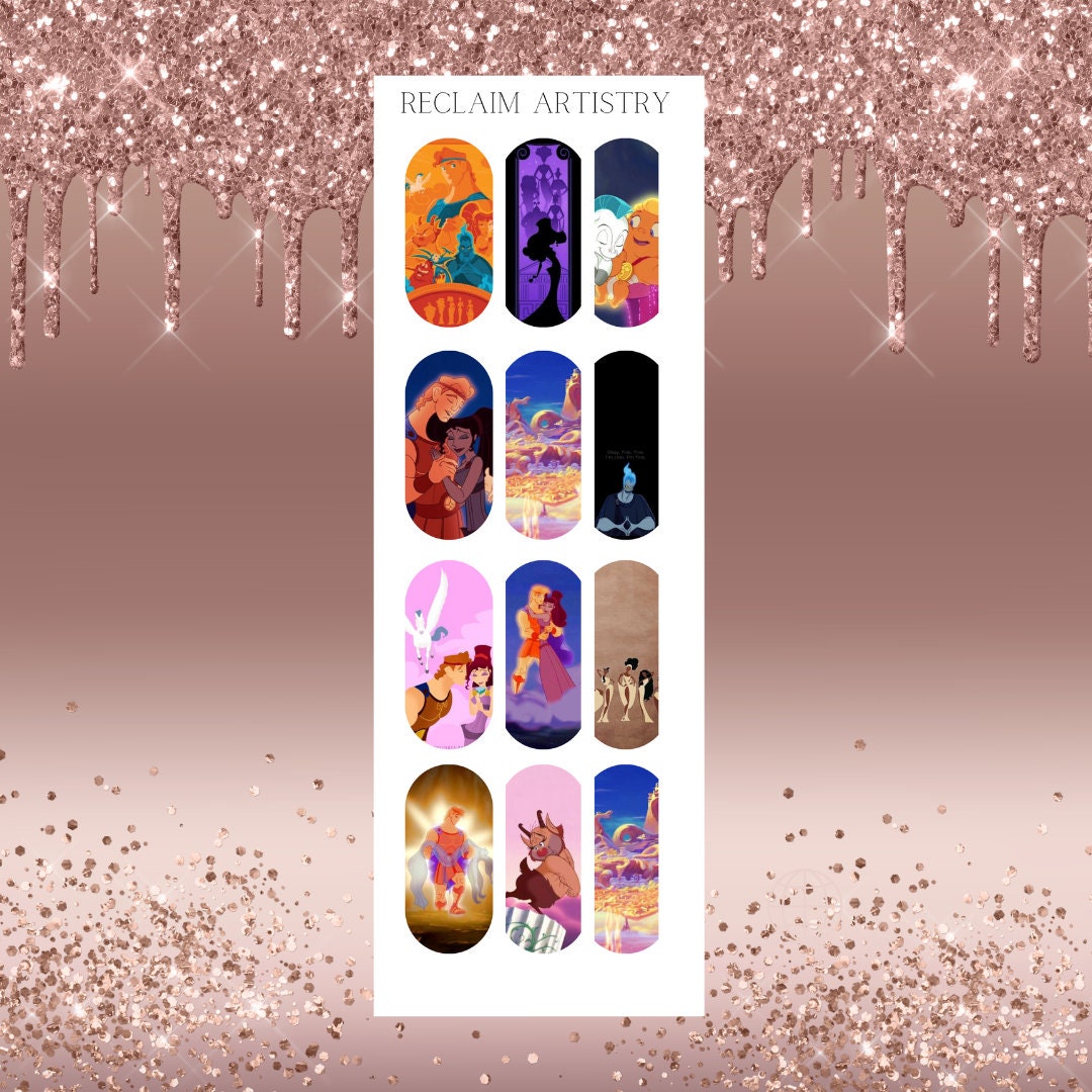 Hercules Nail Decals - Etsy