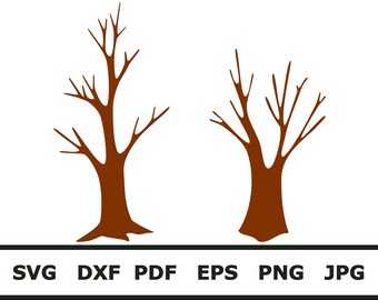 Tree Trunks Svg - Etsy