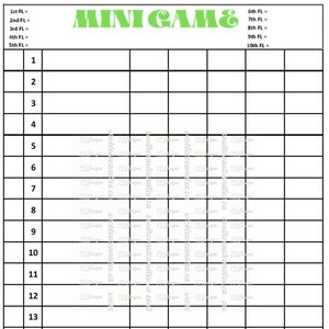 Mega Mini Bingo - Etsy