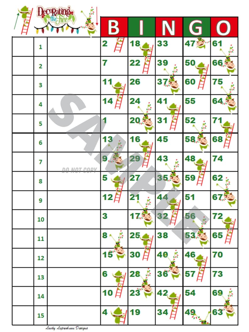 Snakes & Ladders Christmas Style Bingo Board - Etsy