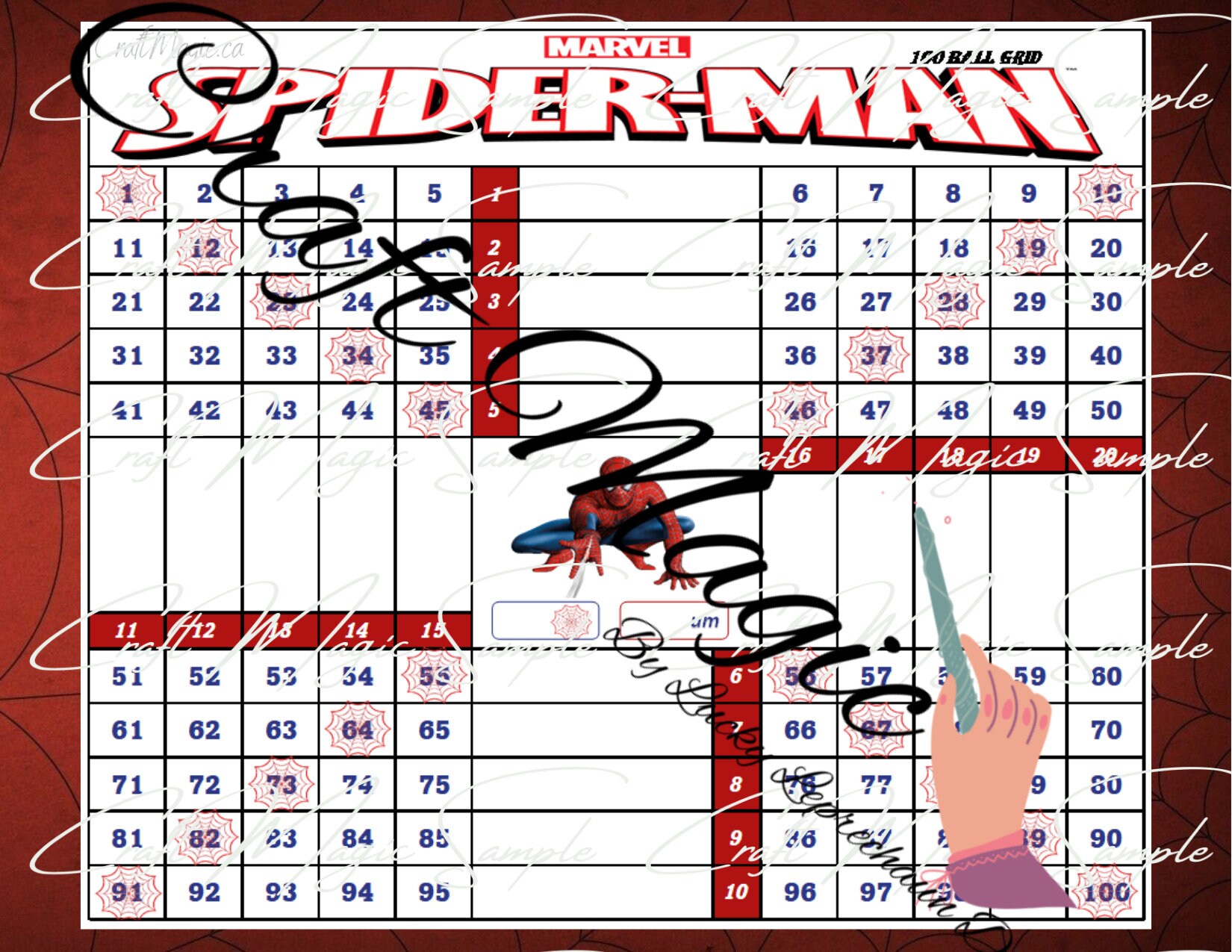 5 Bingo Boards for 5 Bucks - Etsy