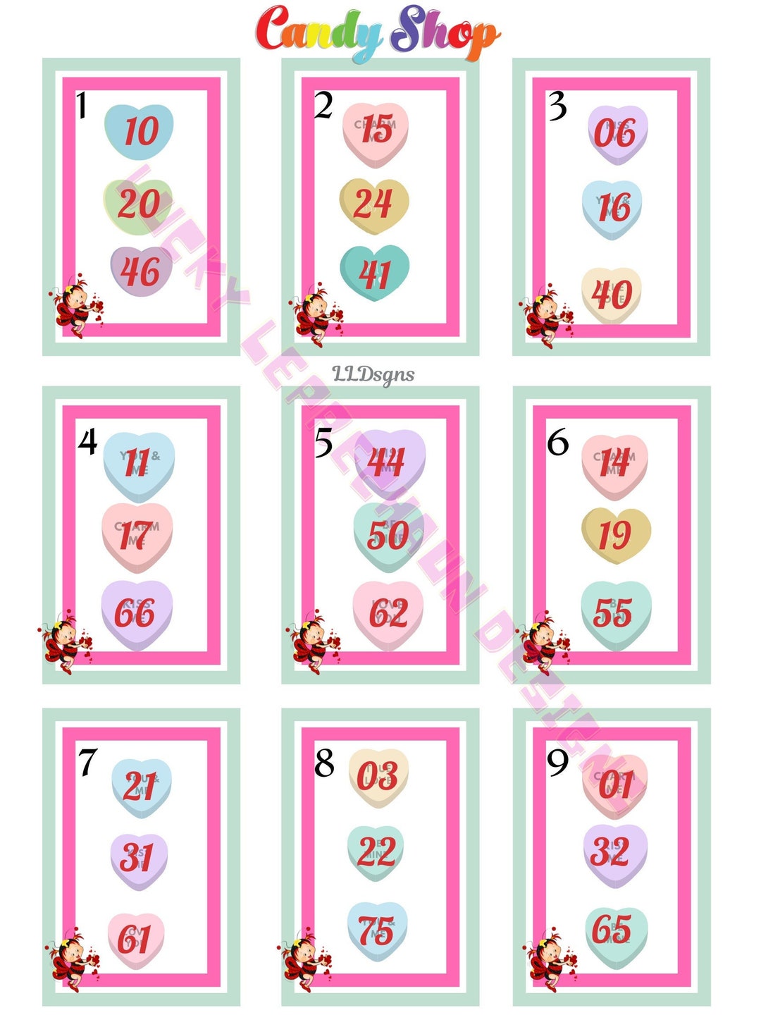 Candy Hearts Holds - Etsy