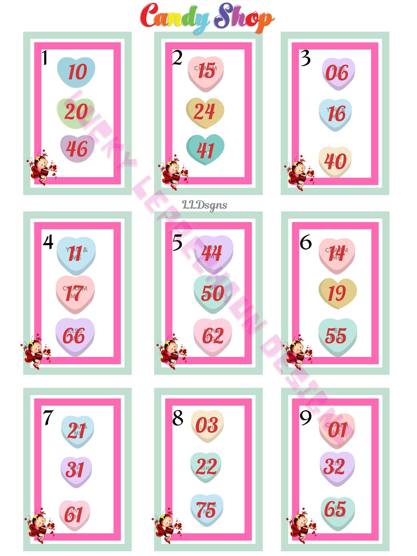 Candy Hearts Holds - Etsy