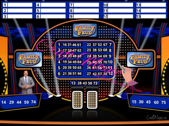 The Family Feud 2nd Edition straight Mixed & Blank - Etsy