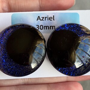 Azriel Inspired Kawaii Safety Eyes Hand-painted Resin Sinker Style for ...