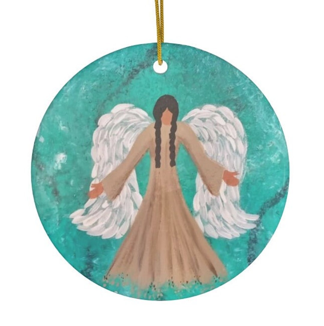 Native American Angel Ornament - Etsy