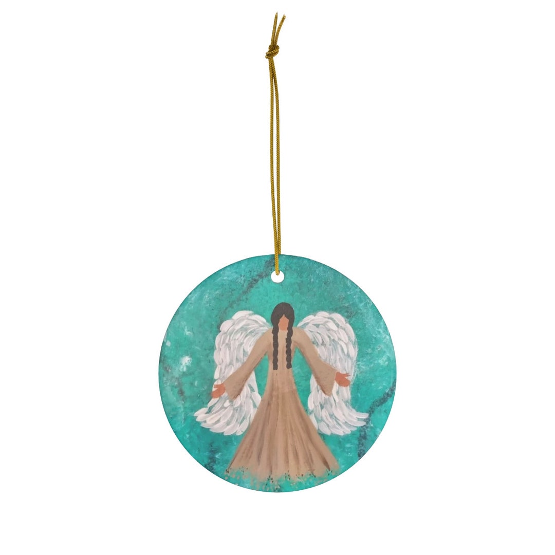 Native American Angel Ornament - Etsy