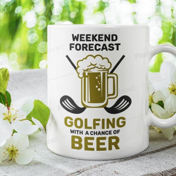 Golf With a Chance of Beer - Etsy