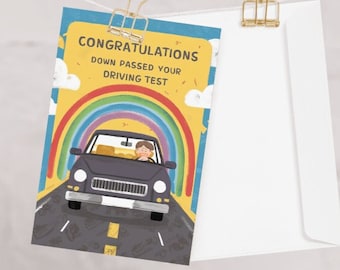 Congratulations on Passing Your Driving Test Card. You Did It Well Done ...