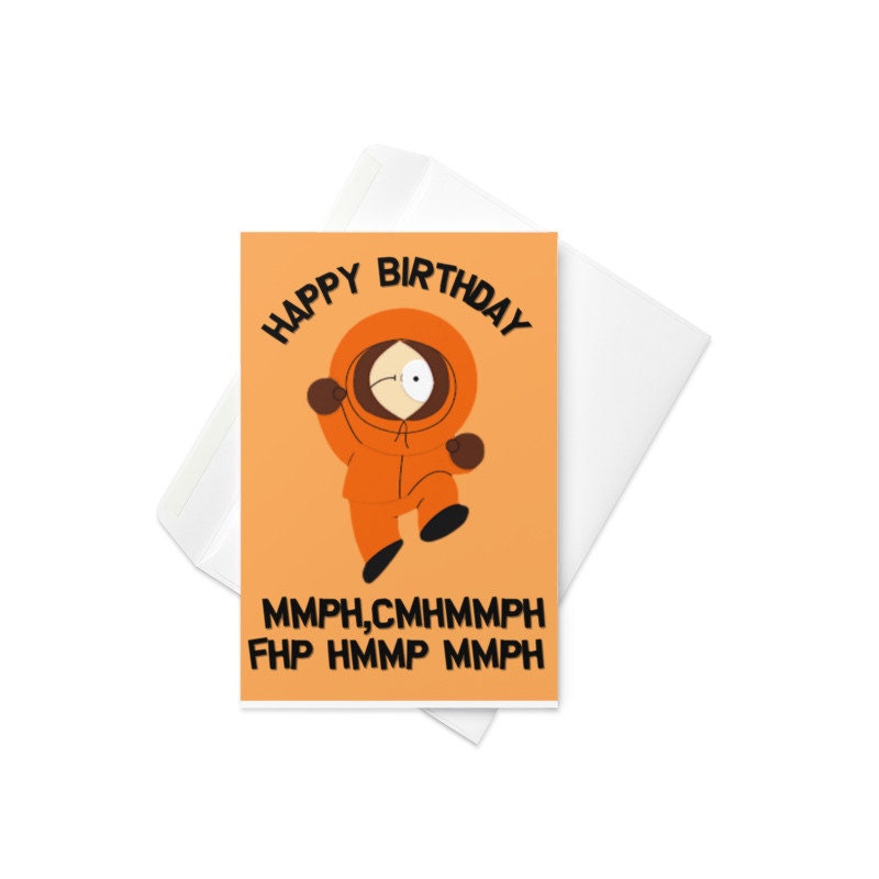 South Park Happy Birthday Kenny