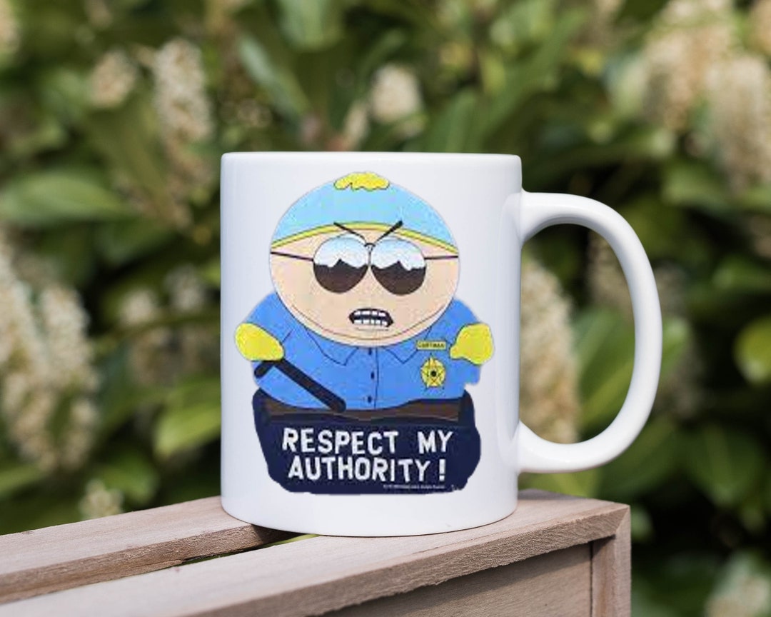 Eric Cartman Cop Respect My Authoriathhandmade Southpark - Etsy