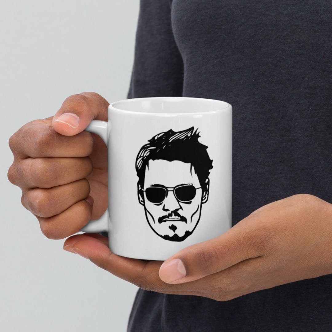 Johnny Depp Mug ,justice for Johnny,funny Johnny Depp Nug ,johnny ...
