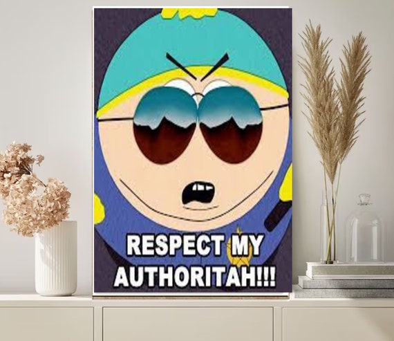 Cartman Respect My Authoritah Gif