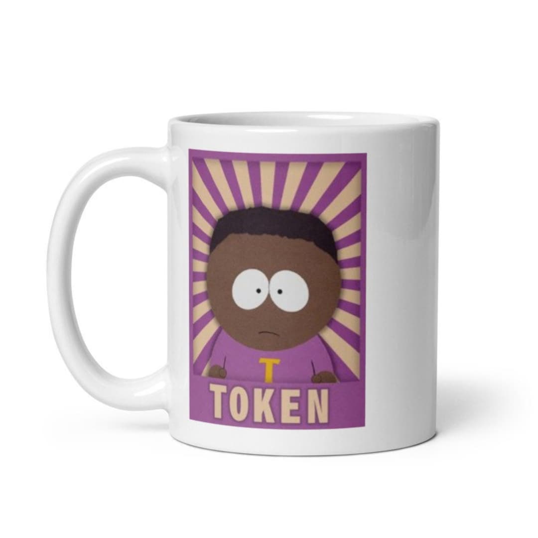 Southpark Token Mug ,token Southpark ,90s Animated Cartoon,southpark ...