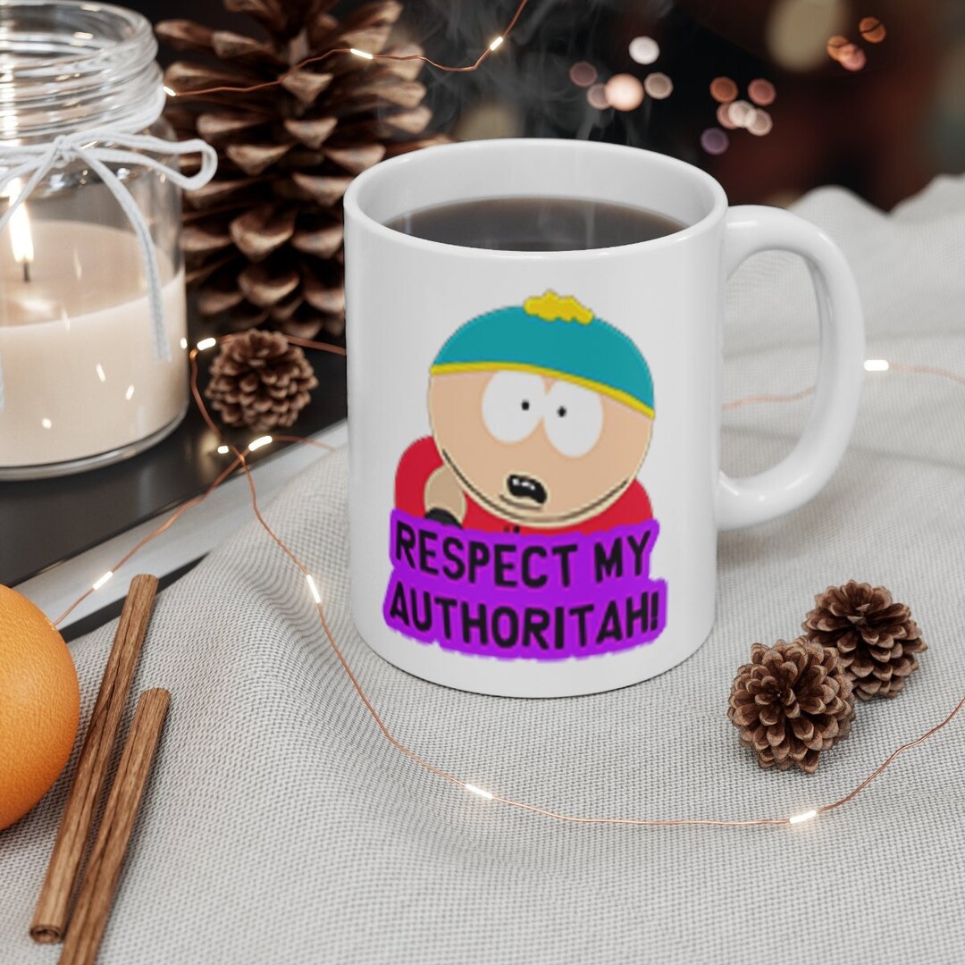 Eric Cartman respect My Authoritah ,southpark Gifts,handmade Southpark ...