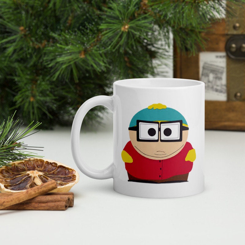 Eric Cartman as a Nerd Southpark Handmade Ceramic Southpark - Etsy