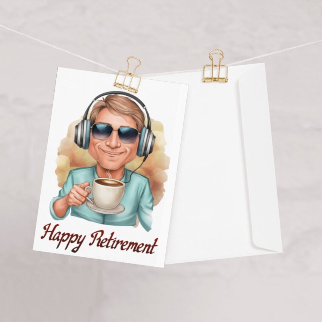 Retirement Card, Retirement Gift Card, Leaving Card, Friend Retiring ...