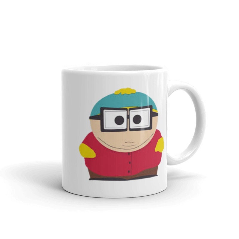 Eric Cartman as a Nerd Southpark Handmade Ceramic Southpark - Etsy