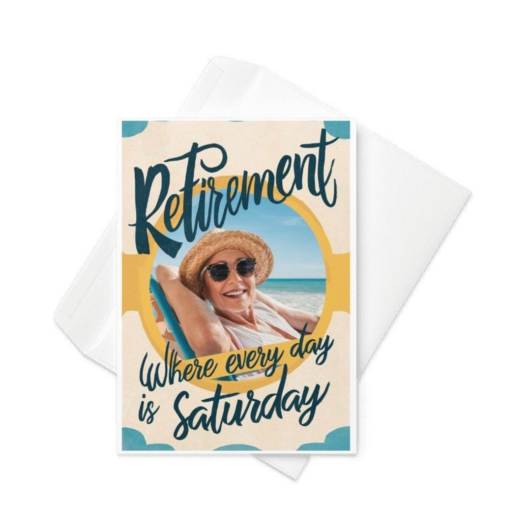 Retirement Card, Retirement Gift Card, Leaving Card, Friend Retiring ...