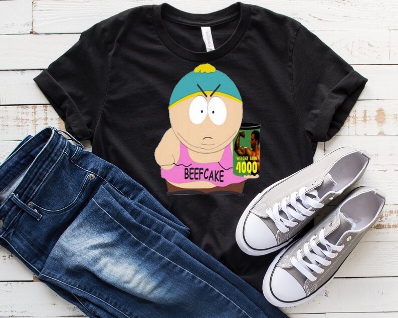 Eric Cartman Beefcake 2000 Southpark T Shirt Animated - Etsy UK
