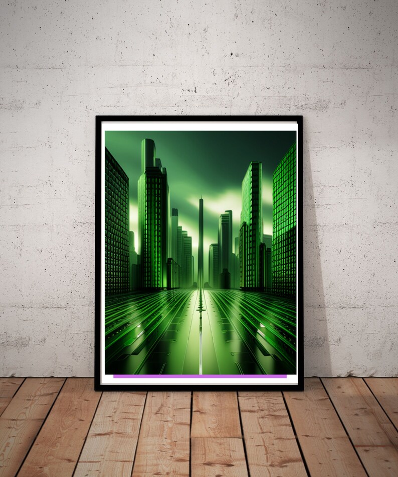 Matrix Art Print matrix Rain Code Poster Matrix Rain Digtial - Etsy