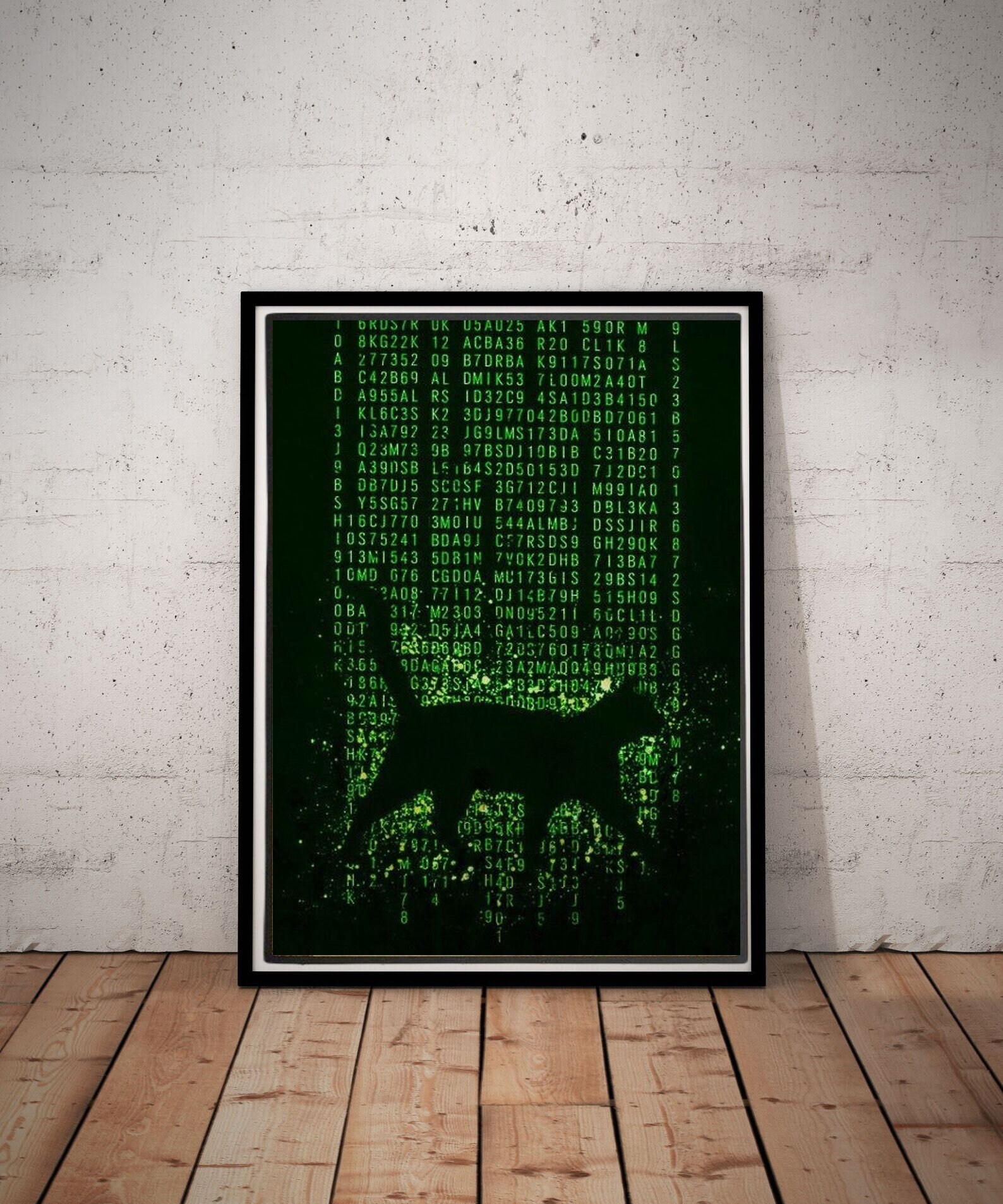 Black Cat Matrix Poster Black Cat Wall Art Black Cat Print - Etsy UK
