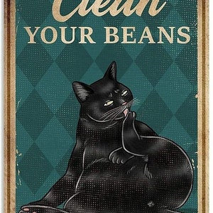 You Work I Watch and Judge Cat-poster , Black Cat Wall Art - Black Cat ...