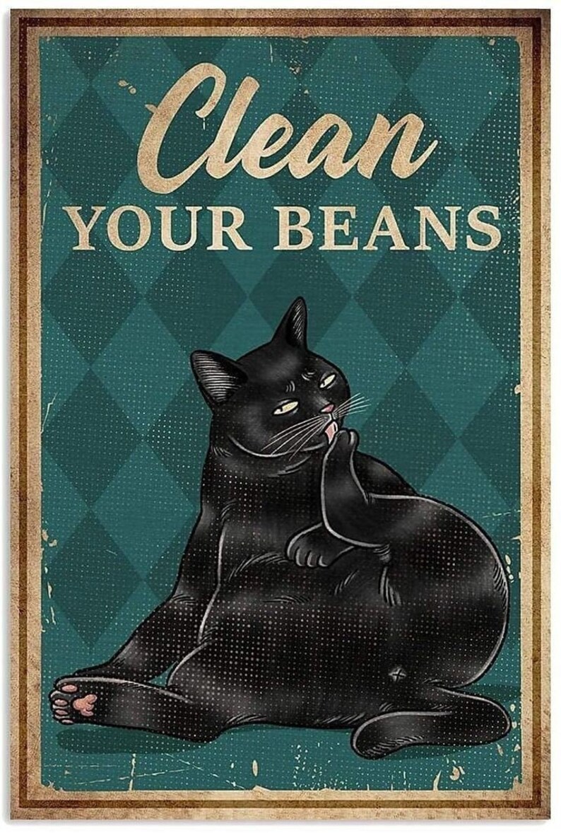 You Work I Watch and Judge Cat-poster Black Cat Wall Art - Etsy UK