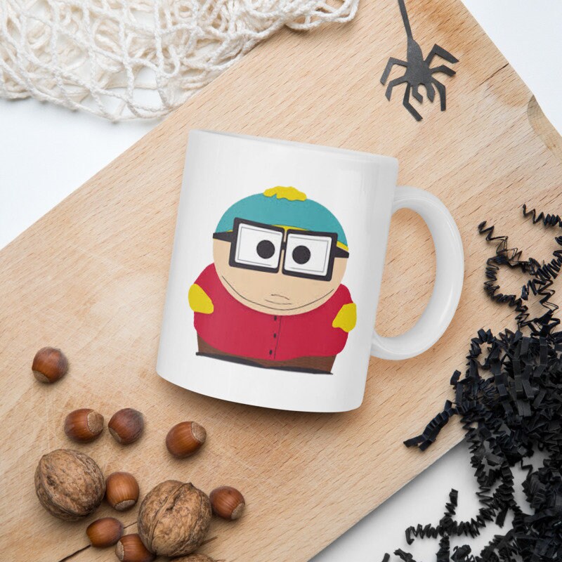 Eric Cartman as a Nerd Southpark Handmade Ceramic Southpark - Etsy