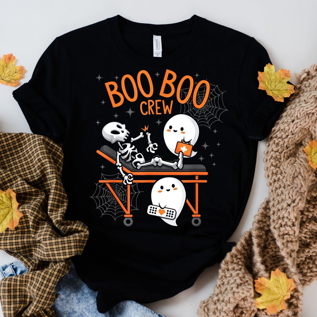 Boo Boo Crew Shirt, Halloween Shirts, Boo Crew Shirt, Pediatric Nurse ...